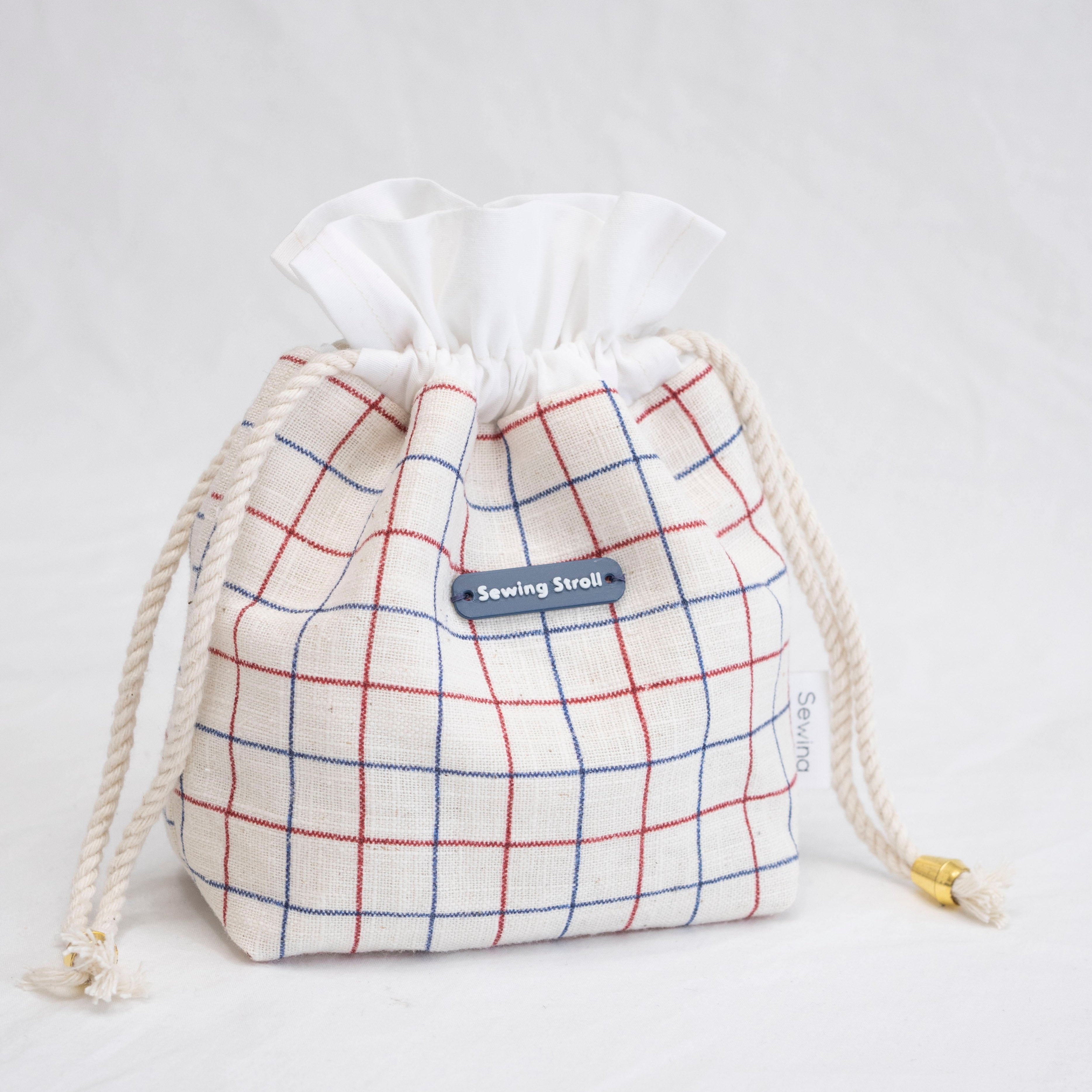#103-[Limited time Free Pattern] DrawString Pouch – Sewing Stroll